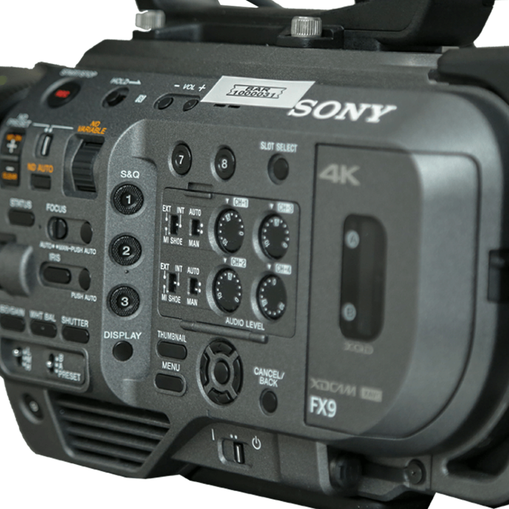 Renta cámara Sony fx9 en México - BAR Producciones